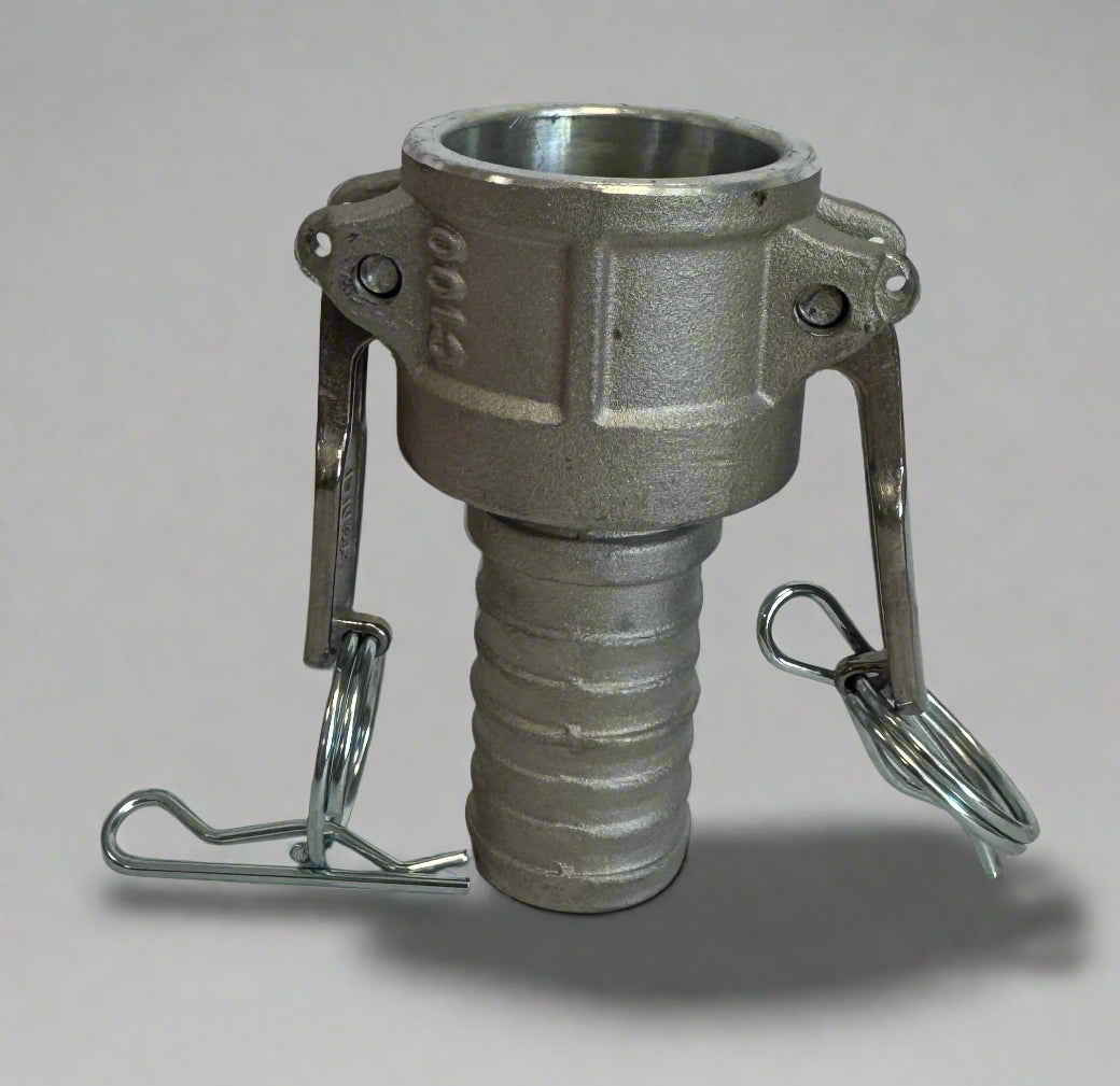 Aluminum Type C Multi Serrated Hosetail Camlock Coupling – Integraflex