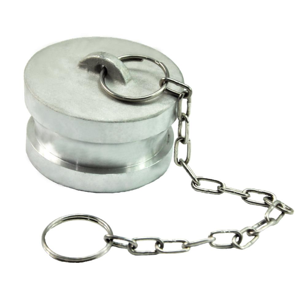 Instantaneous Couplings Aluminium Blank Plug & Chain – Integraflex