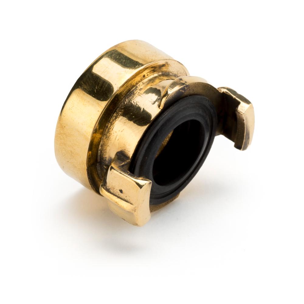 Brass 'Geka' Style QR Water Coupling c/w BSP Female Thread – Integraflex
